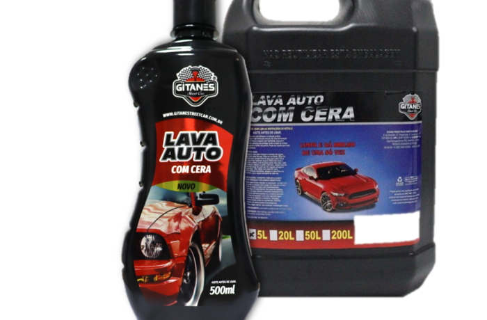 LAVA AUTO COM CERA - Gitanes